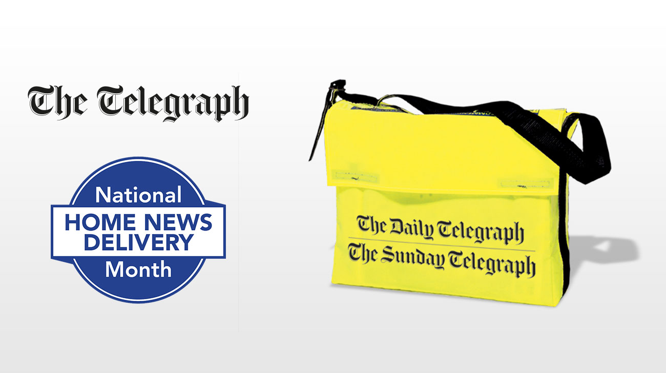 Telegraph branding HND Support products available. - Home News Delivery ...
